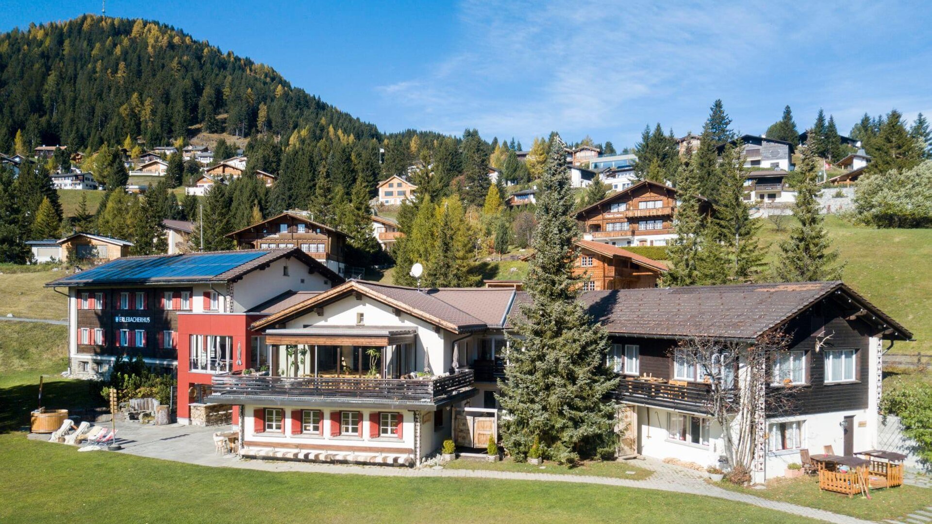 Erlebacherhus Valbella in Valbella | Ferien in Lenzerheide | Schweiz