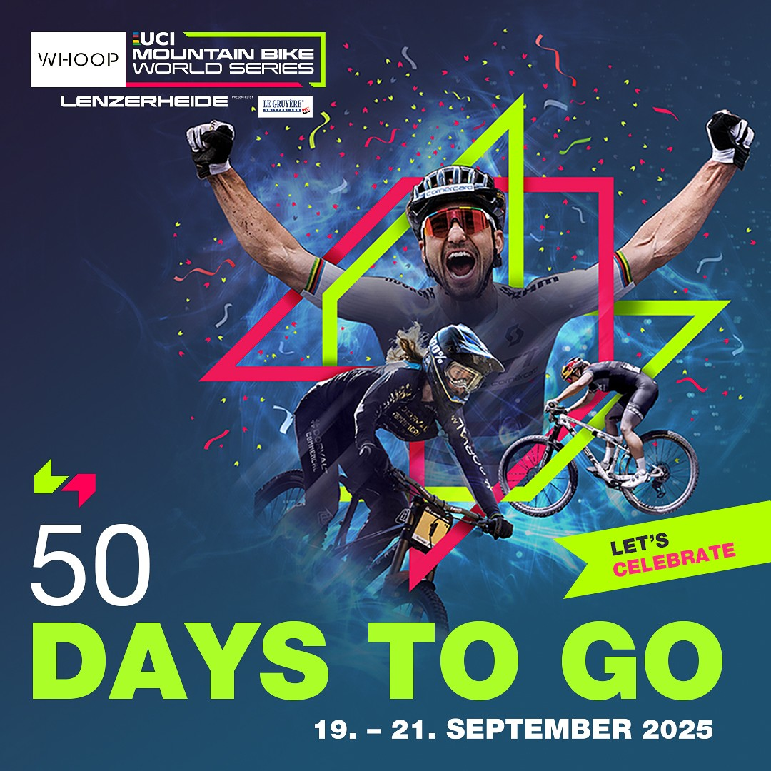 UCI Moutain Bike World Cup 2025: 50 days to go